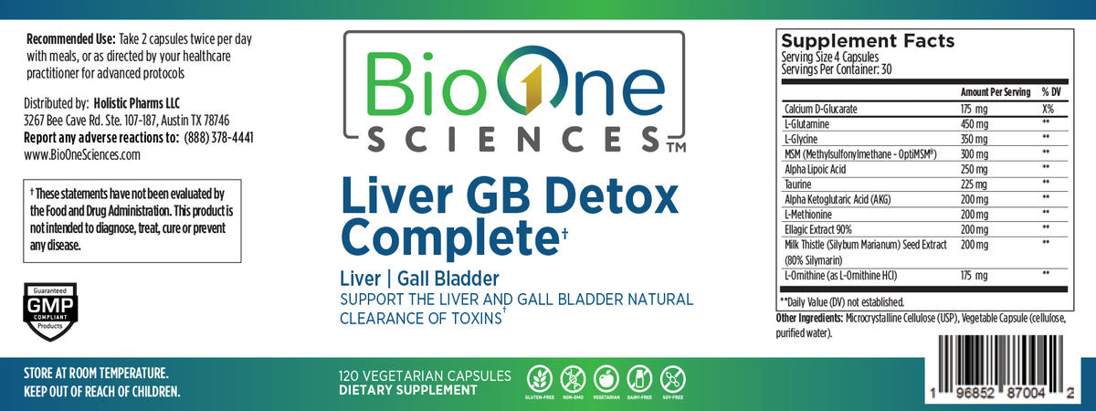 Liver GB Detox Complete | BioOne Sciences