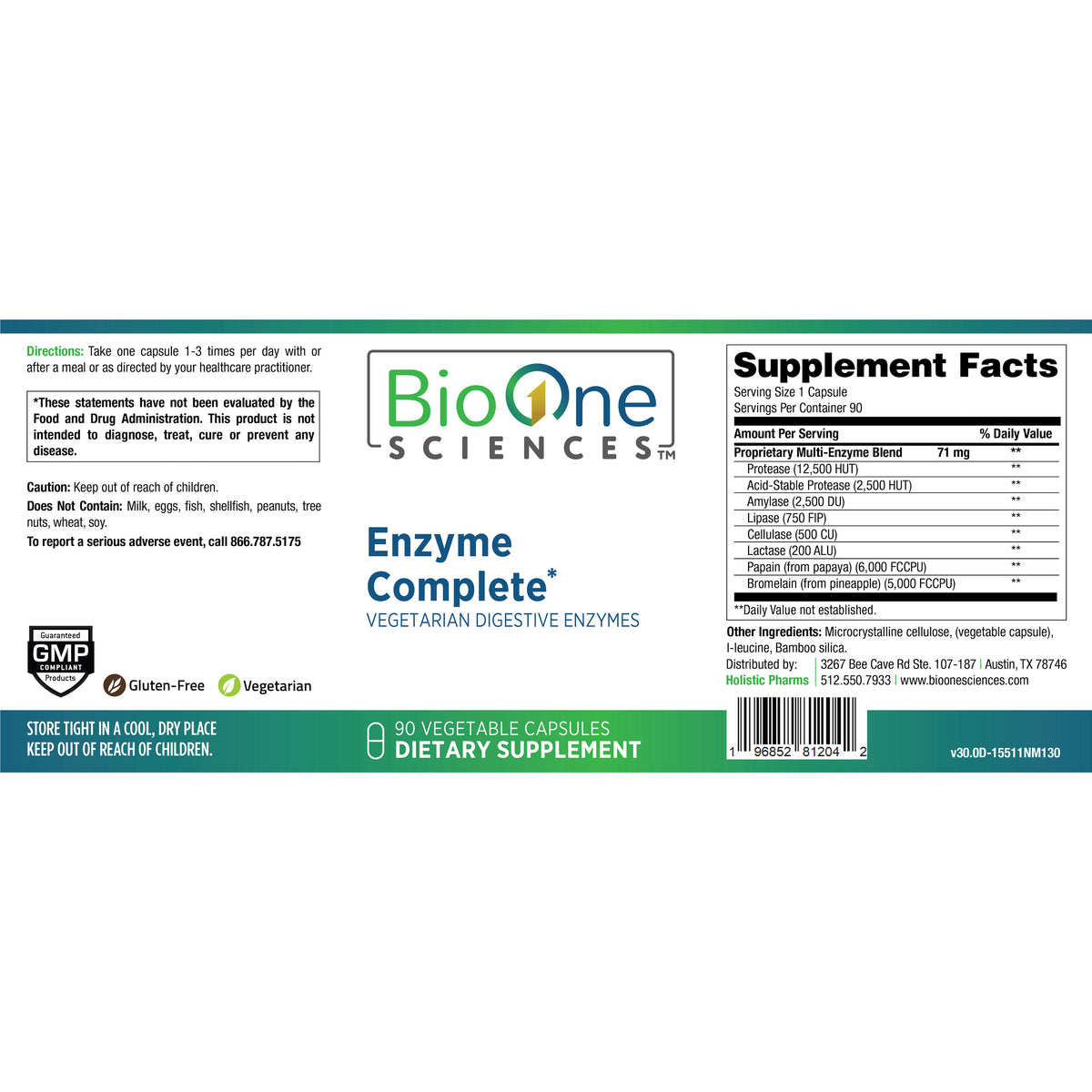 Enzyme Complete – BioOne Sciences