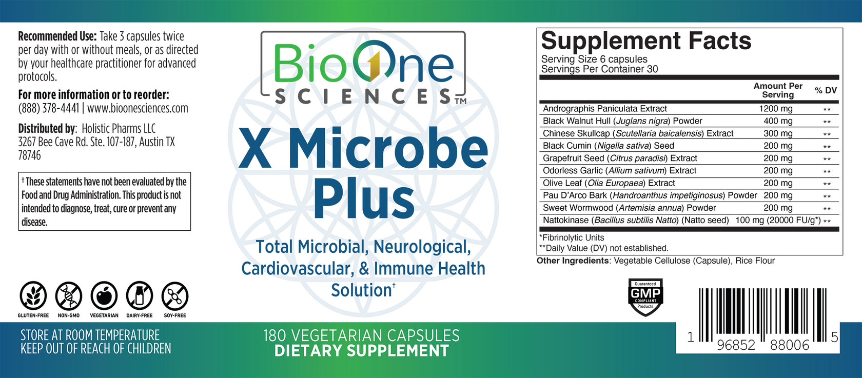 X Microbe Plus – BioOne Sciences